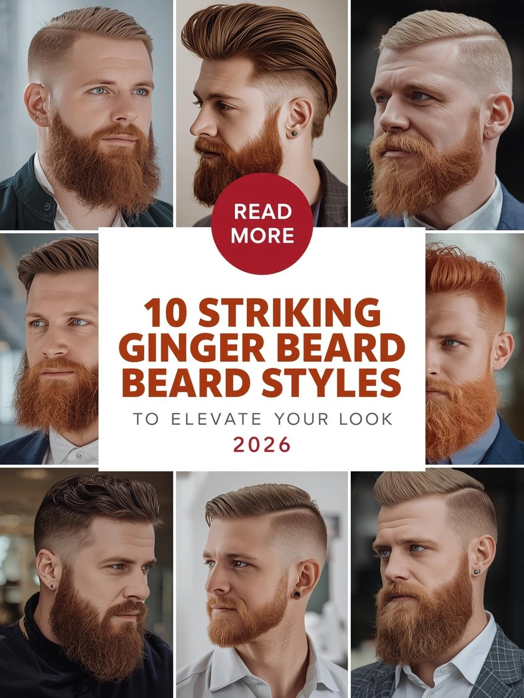 10 Striking Ginger Beard Styles To Elevate Your Look 2026 | Style Guide